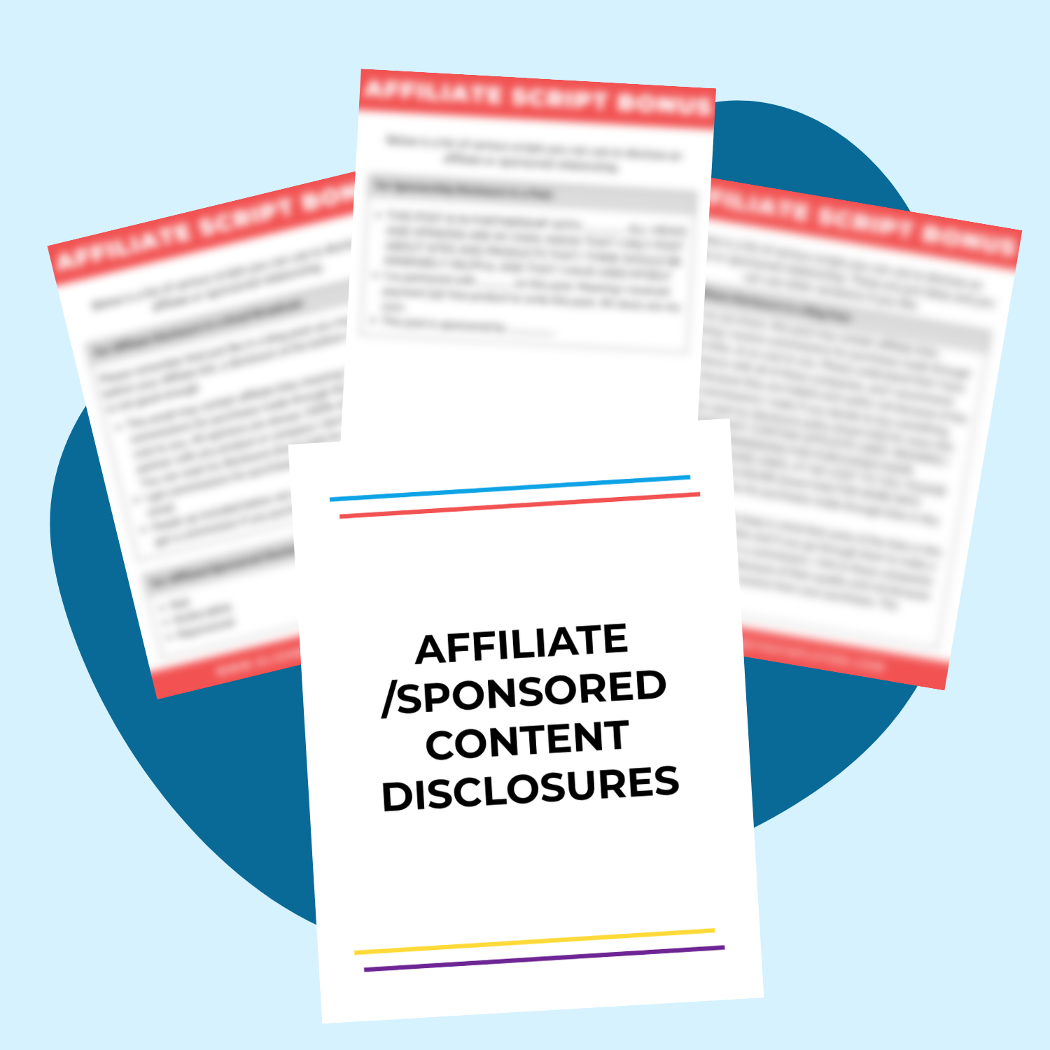Affiliate Disclosure Swipe Copy Landing Page - ELIZABETHSTAPLETON.COM